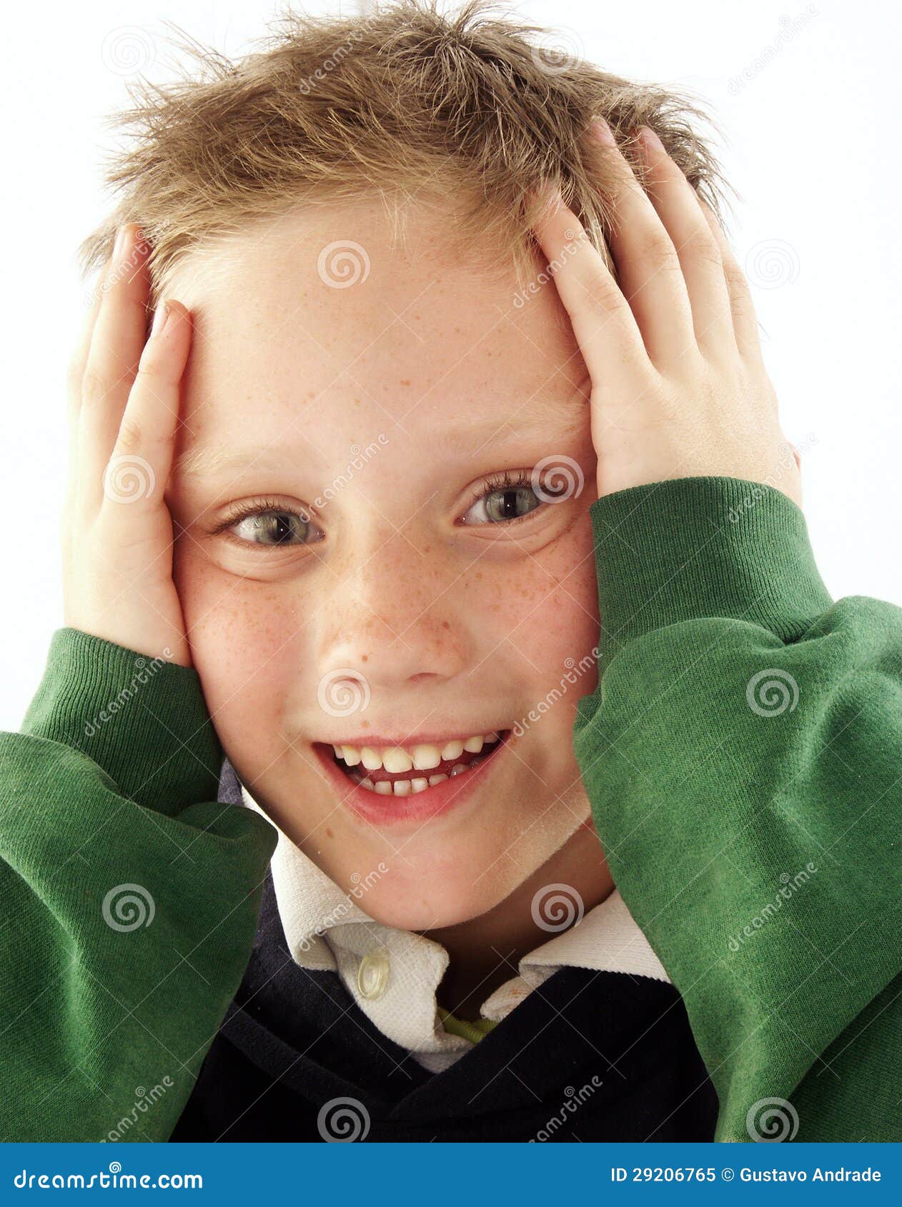 Happy kid. stock image. Image of sweet, portrait, healthy - 29206765