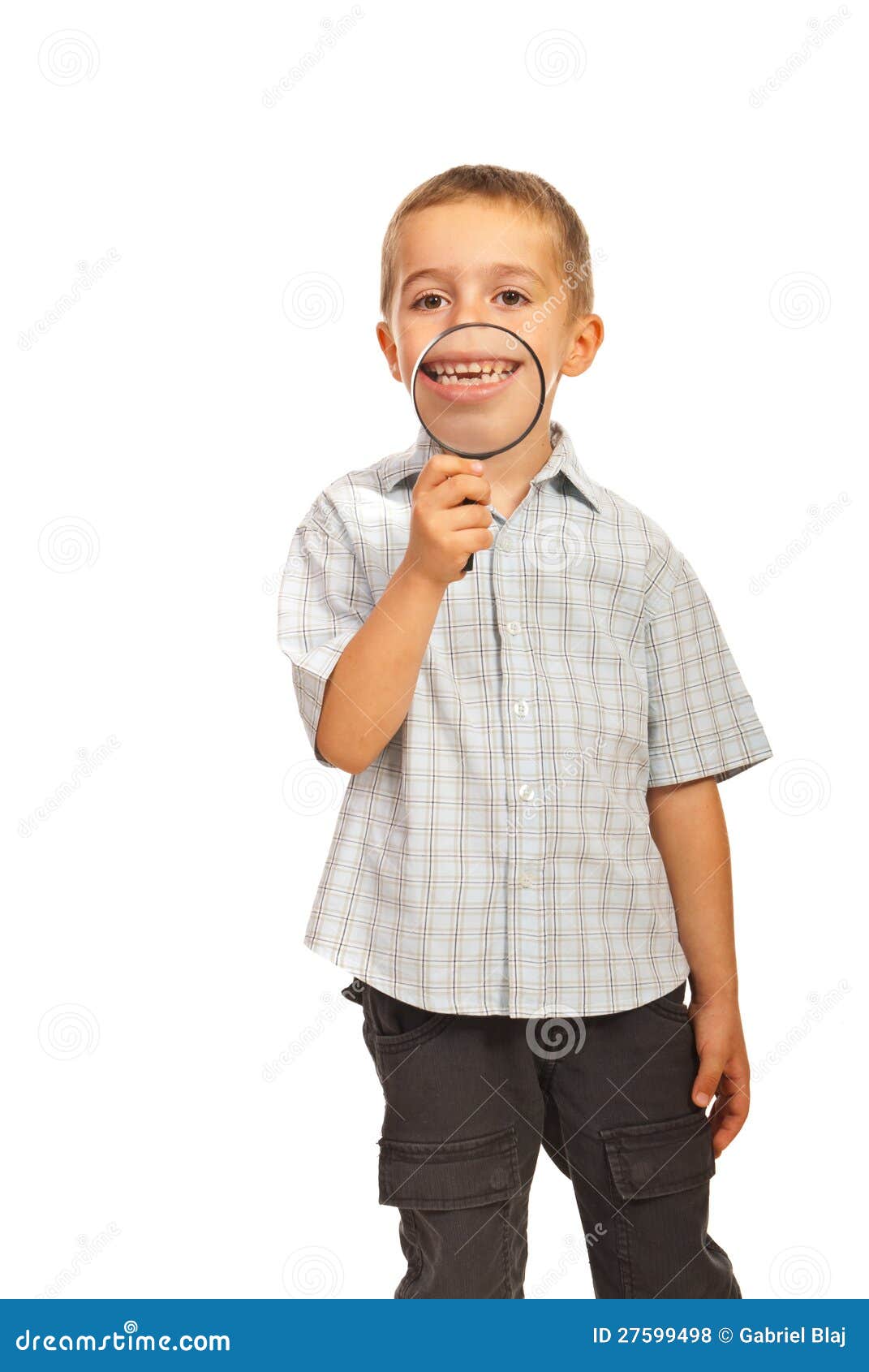 Happy kid with big smile stock photo. Image of casual - 27599498