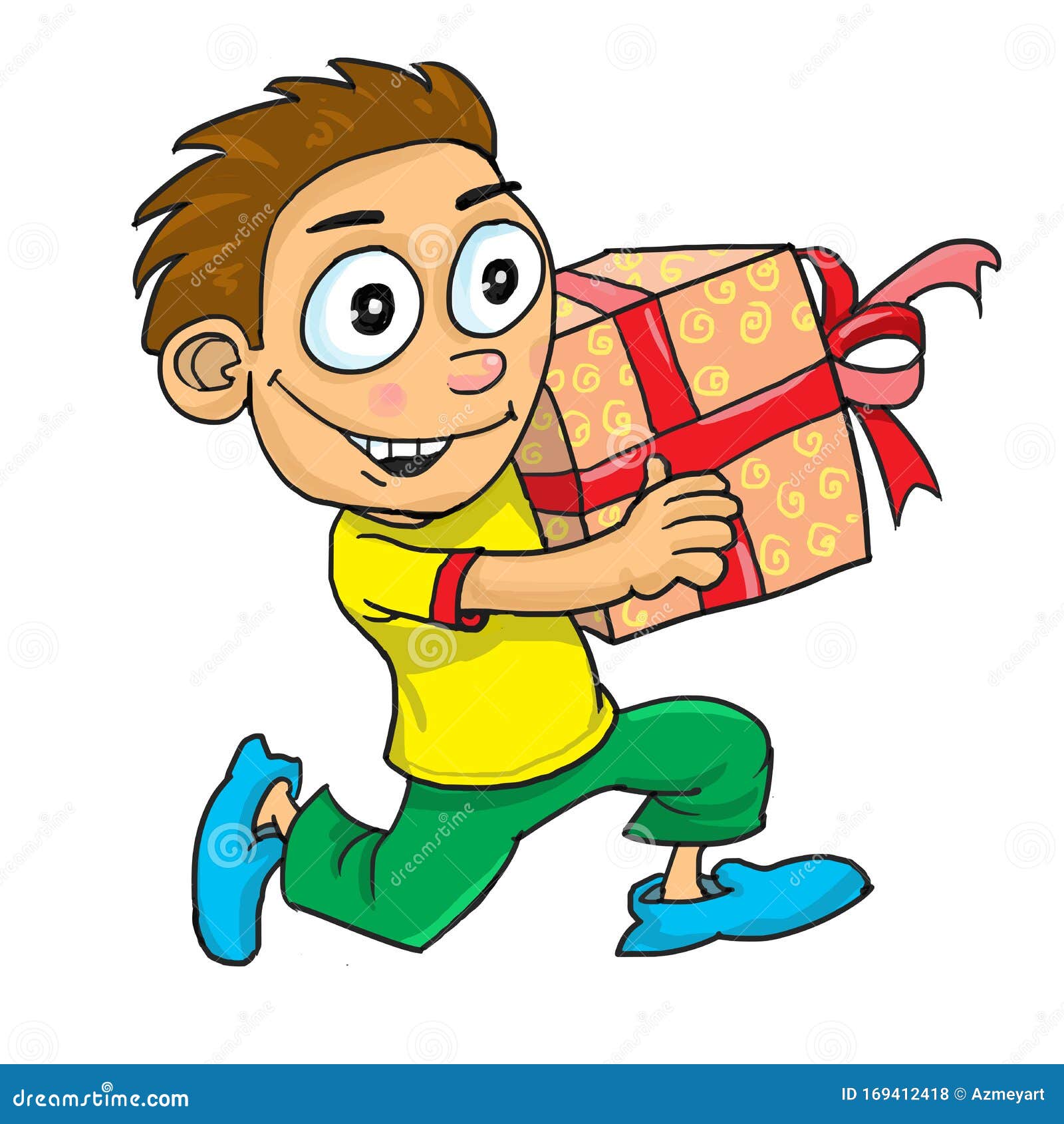 Running Gift Stock Illustrations – 3,435 Running Gift Stock ...
