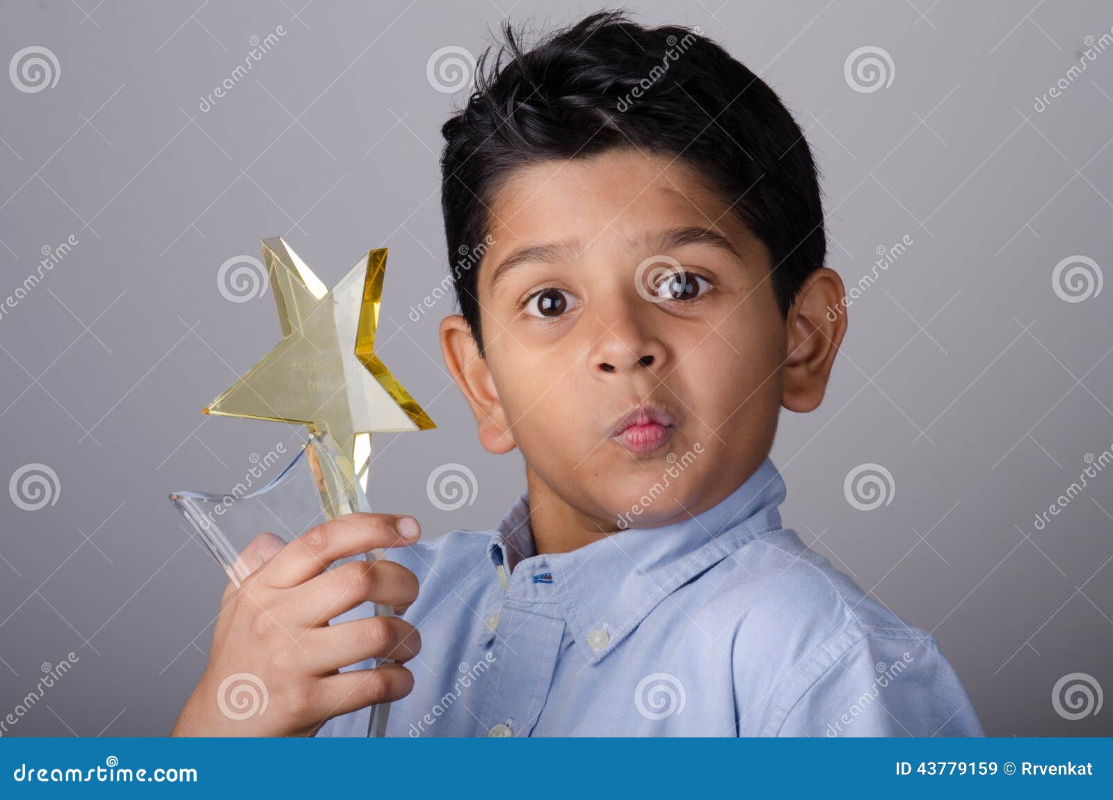 Happy Kid or Student with Award. Stock Image - Image of prize, asian ...