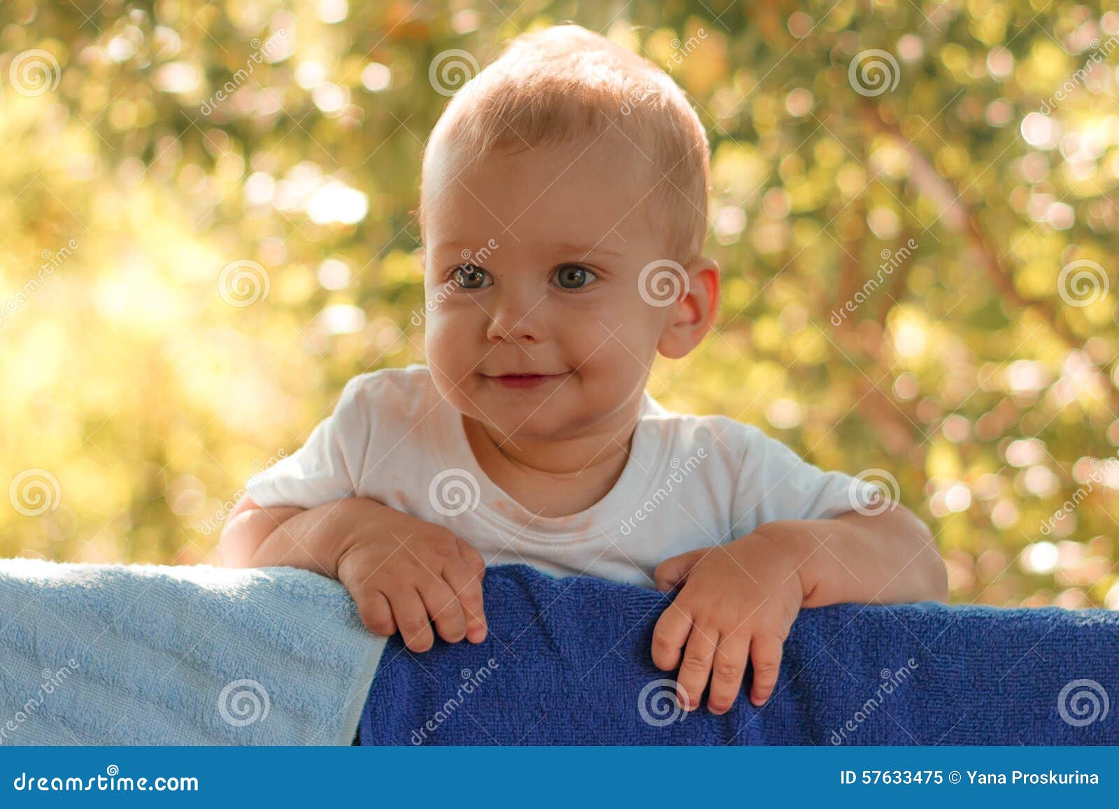 Happy kid summer day stock image. Image of leans, little - 57633475