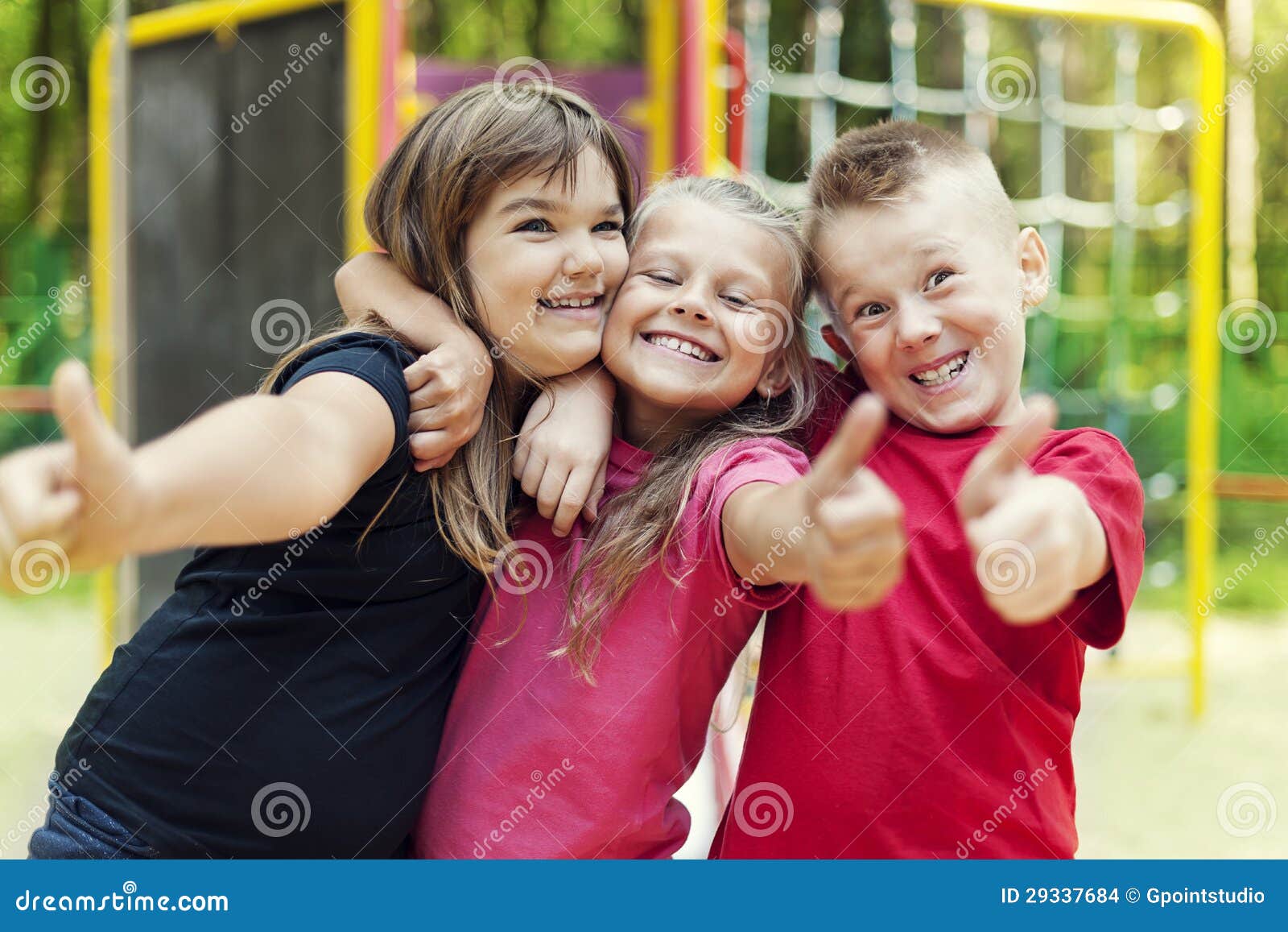 Happy kids stock photo. Image of gesturing, babies, girls - 29337684