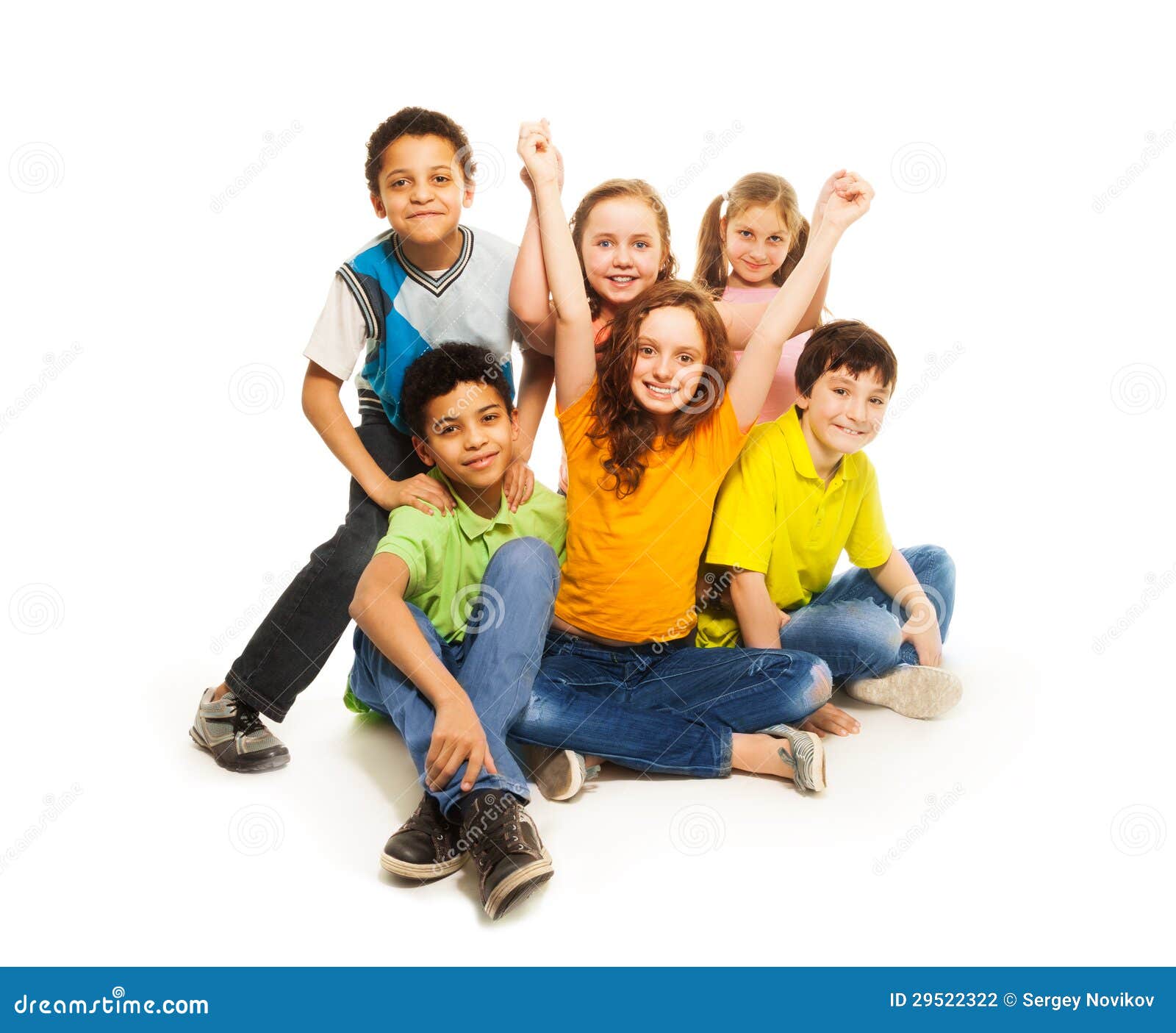 Happy kids stock photo. Image of expression, children - 29522322
