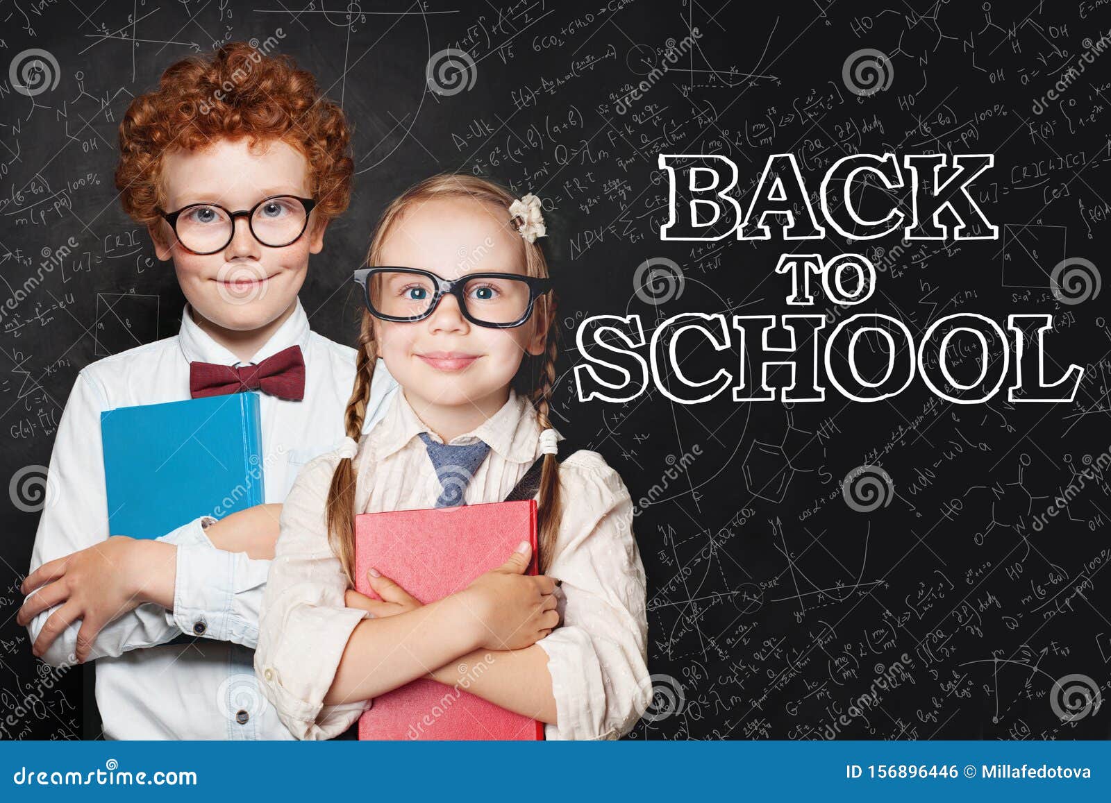 Happy Kids, Back To School Concept Stock Photo - Image of primary ...