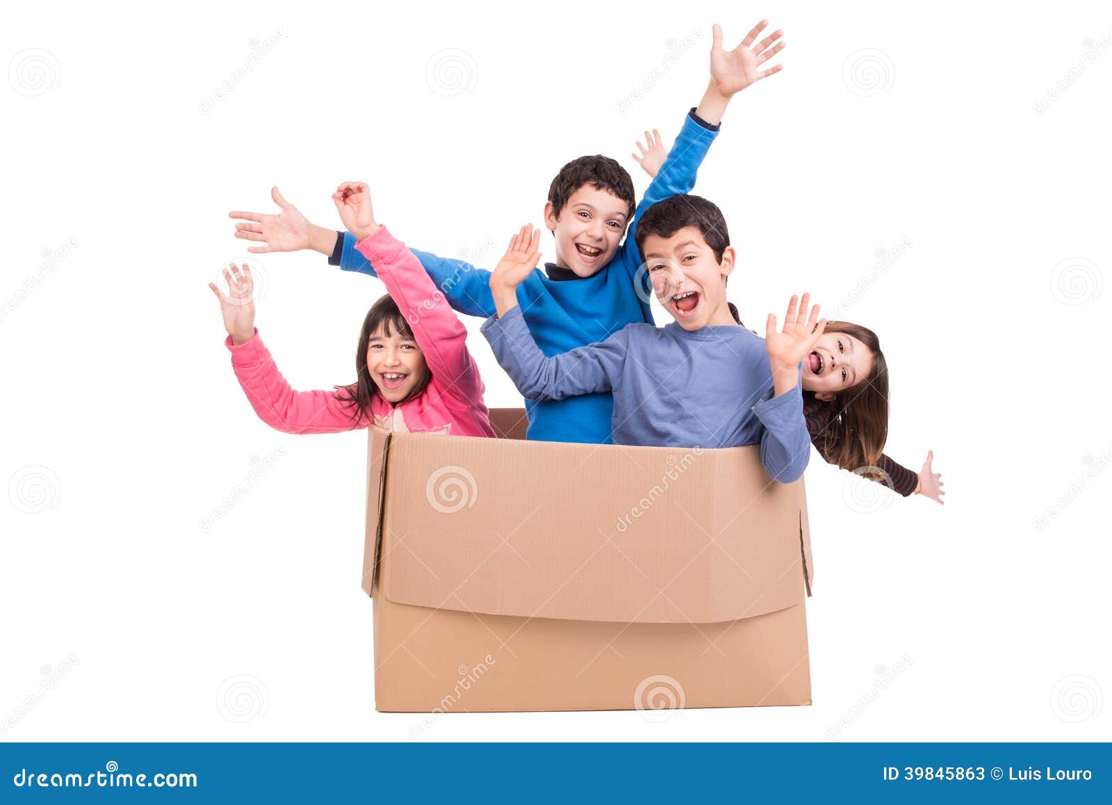 Happy kids stock image. Image of pretty, lovely, cute - 39845863