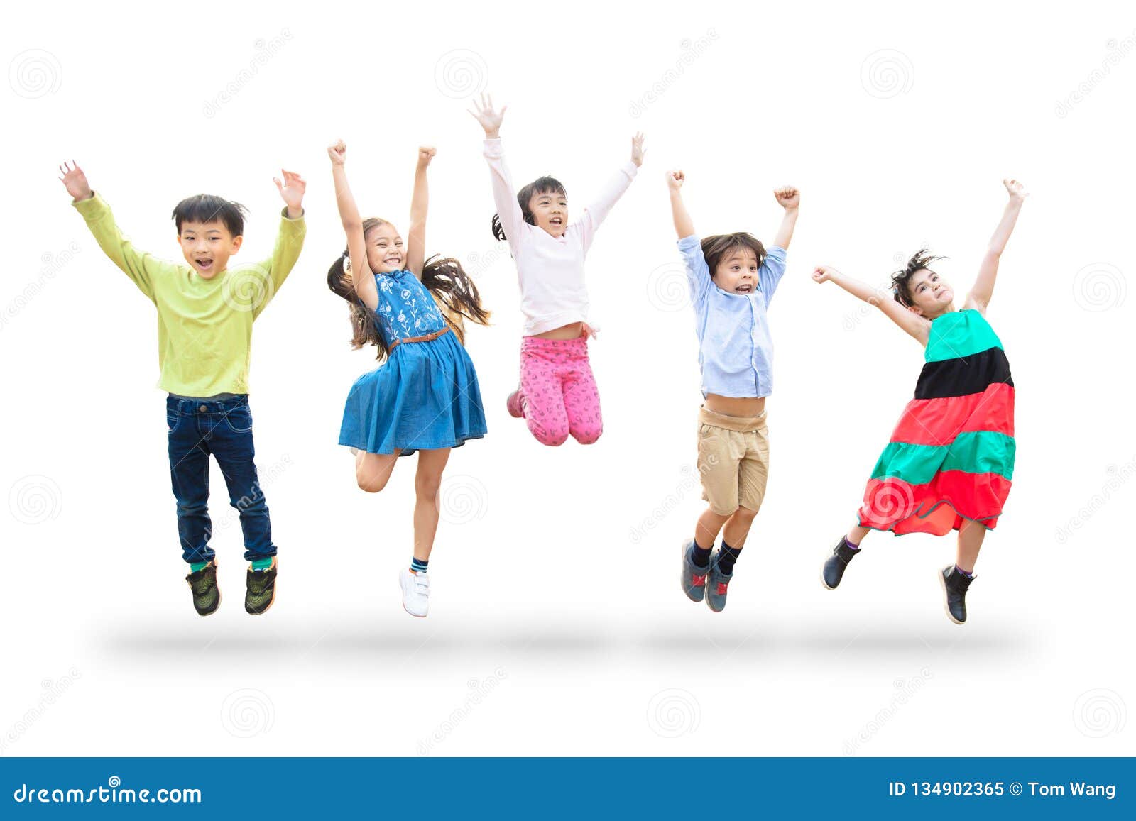 Happy Kid Jumping