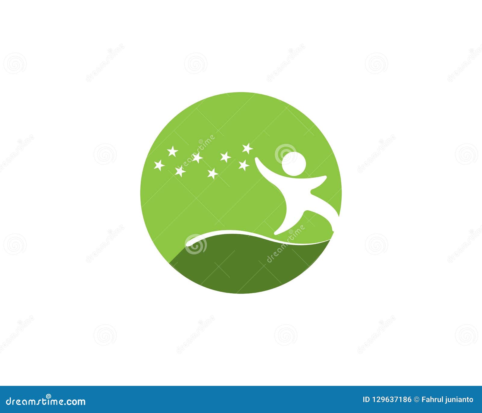 Happy Kids Logo Vector Illustration Stock Vector - Illustration of ...