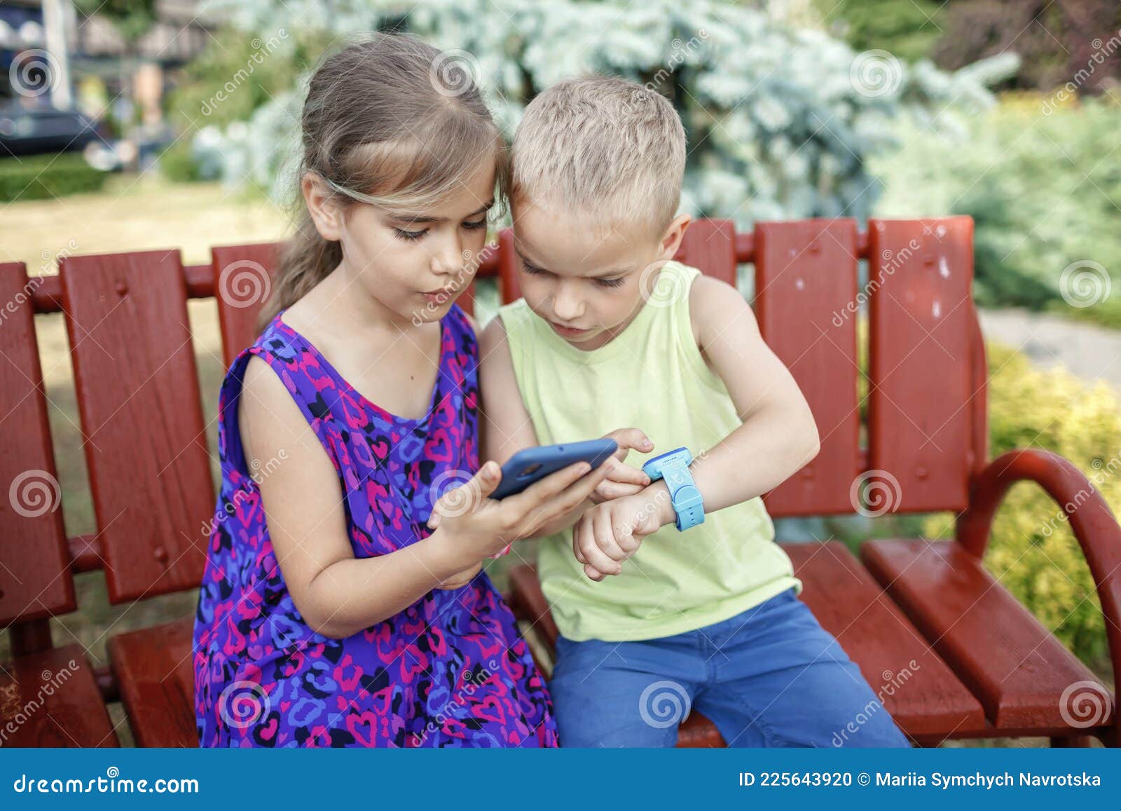 Kids Using Smartwatches with Interest, Care and Parents Control, New ...