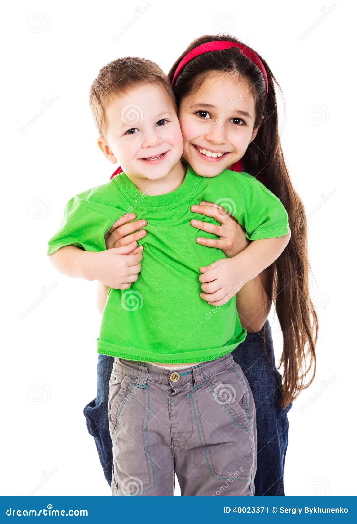Happy kids together stock image. Image of joke, friendship - 40023371