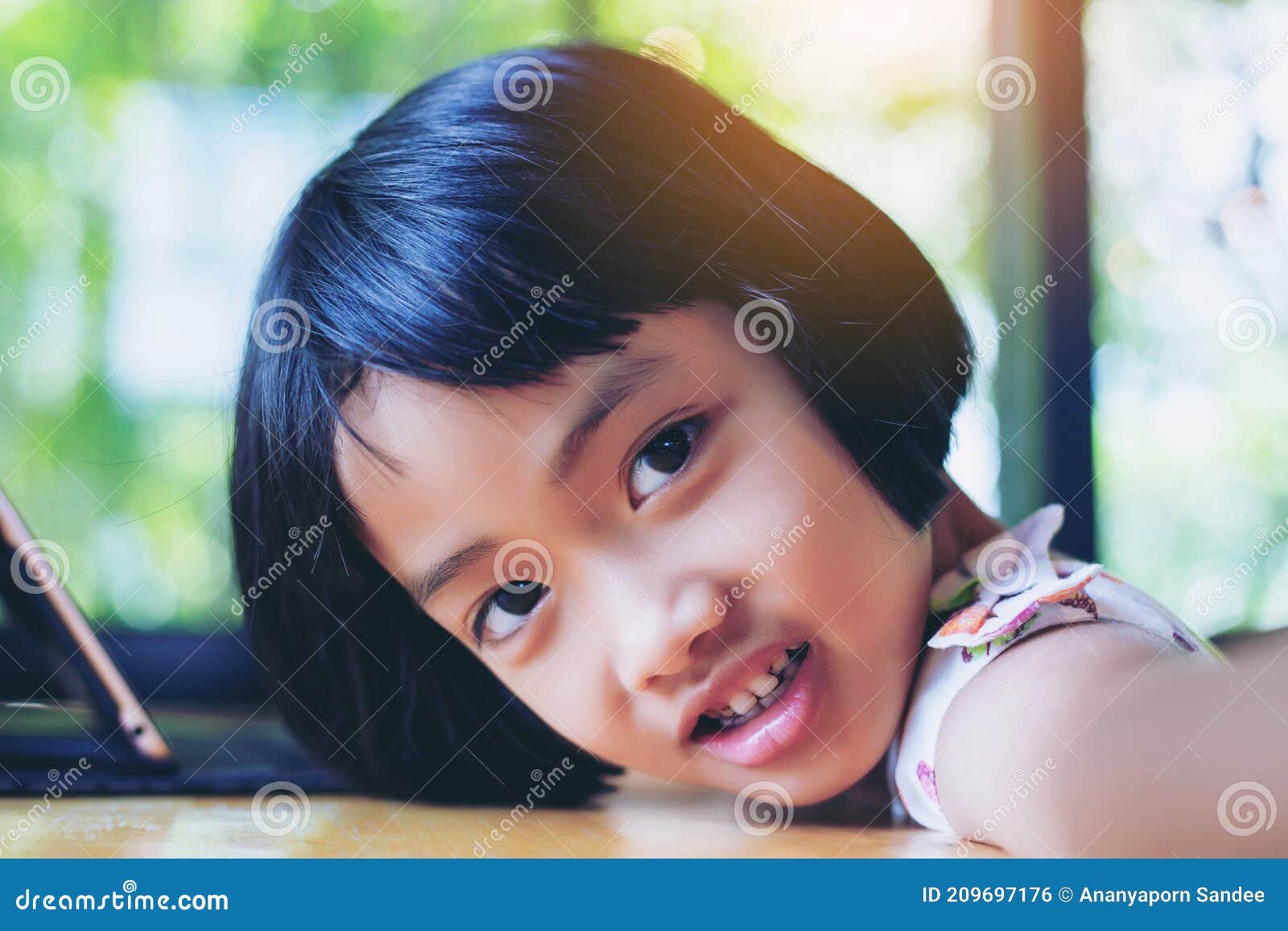 Happy Kids Using a Laptop Computer at Home Stock Photo - Image of ...