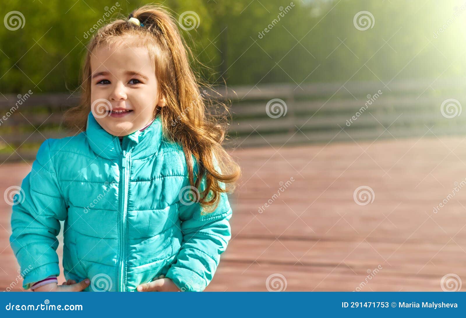 Happy Kids Walking in the Park Stock Image - Image of happiness, little ...
