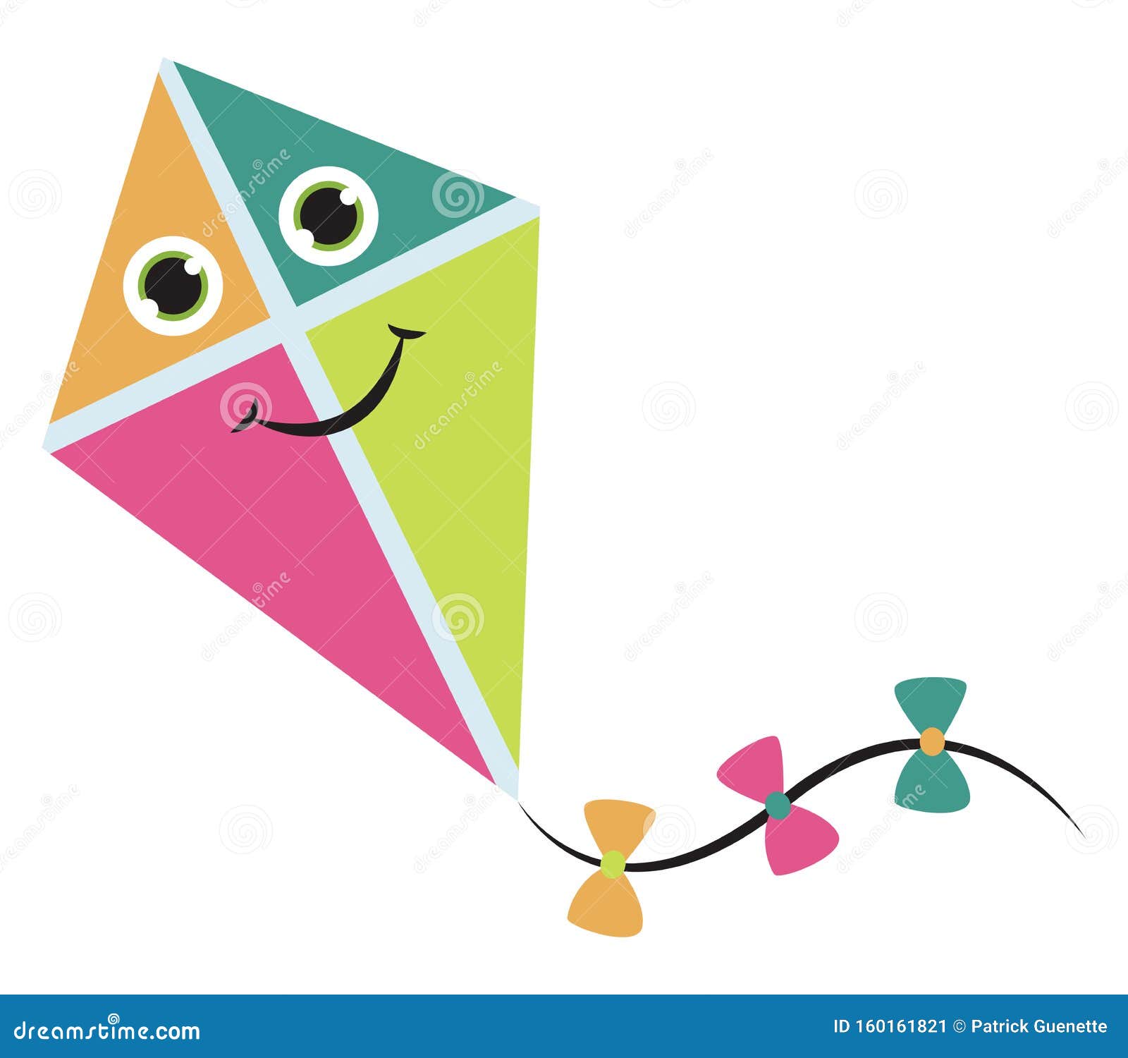 Colourful Kite , Vector or Color Illustration Stock Vector ...