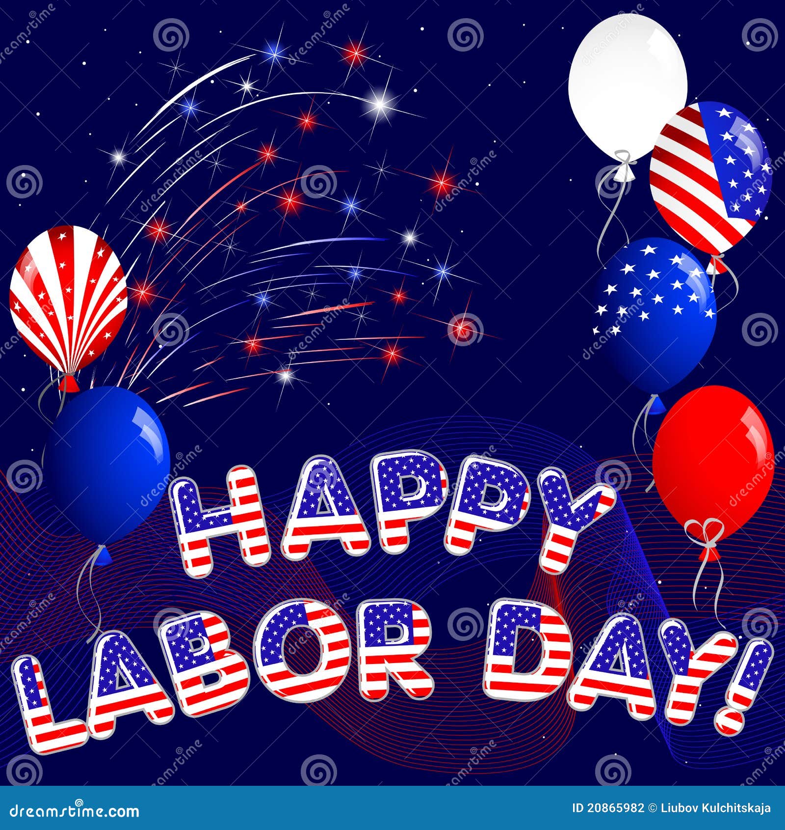 Happy Labor Day. stock vector. Illustration of pattern - 20865982