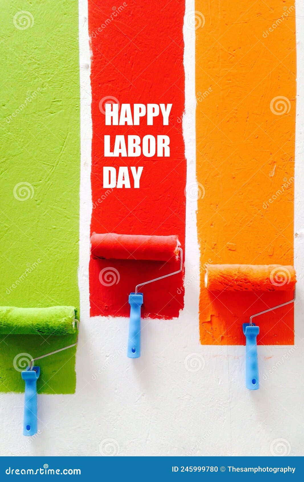 Happy labor day stock photo. Image of painter, design - 245999780
