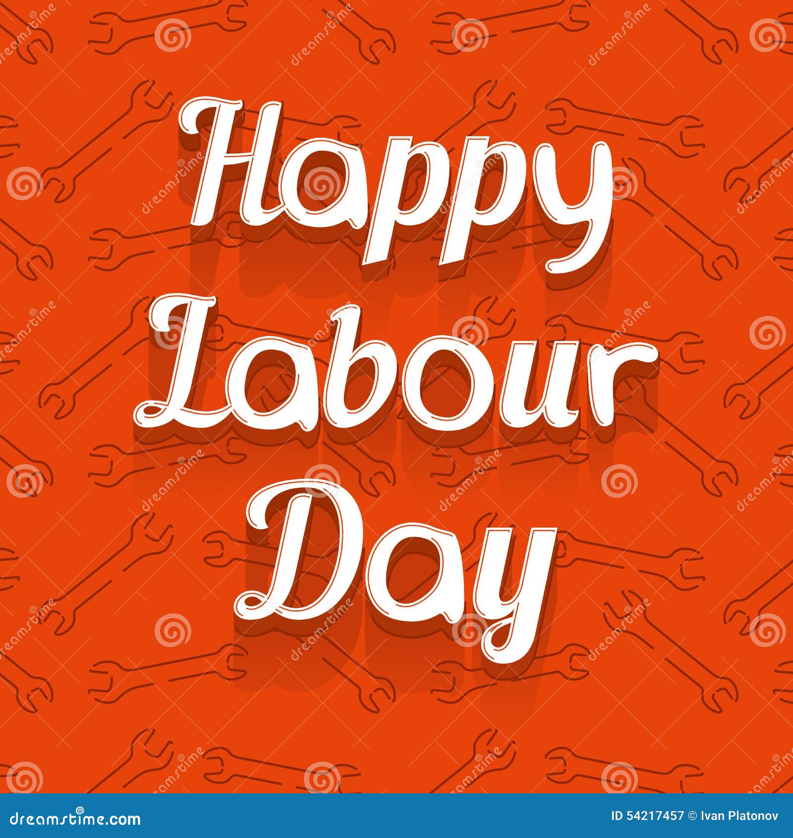 Happy Labour Day stock illustration. Illustration of labor - 54217457