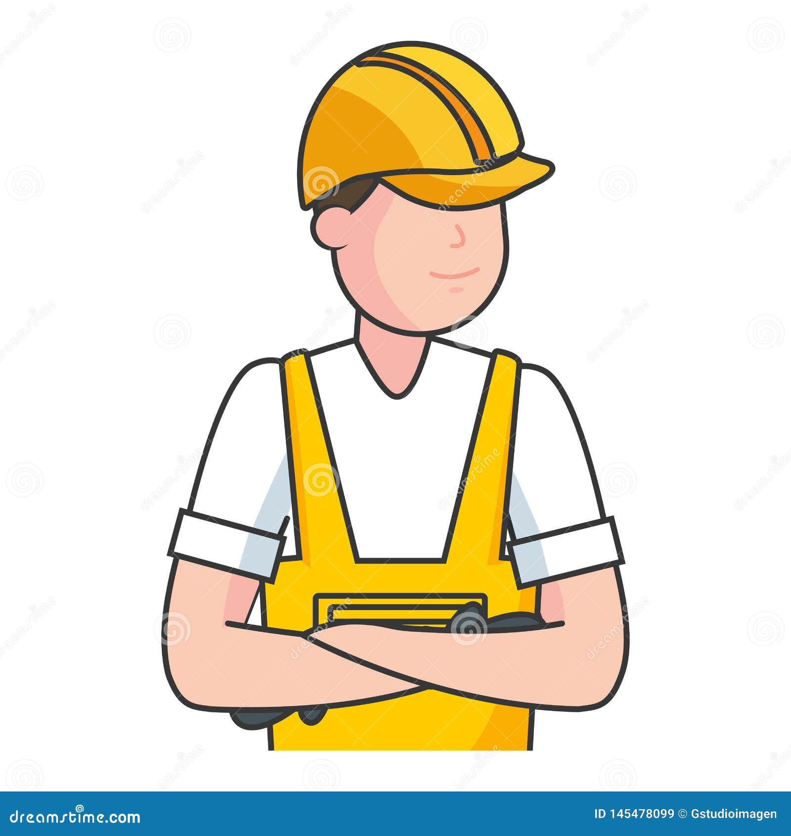 Happy labour day stock vector. Illustration of worker - 145478099