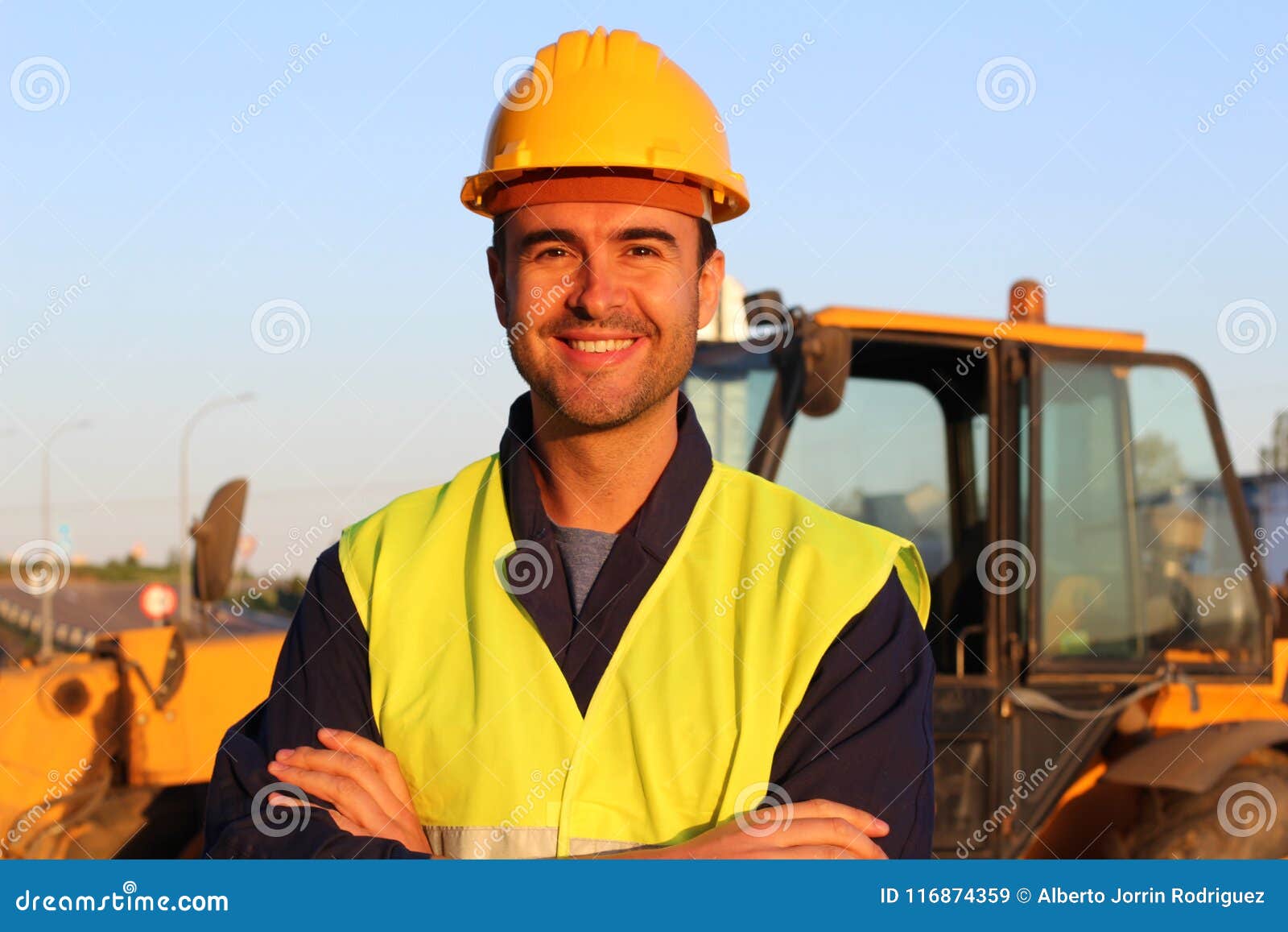 Happy Labourer Smiling Close Up Stock Image - Image of brazilian ...