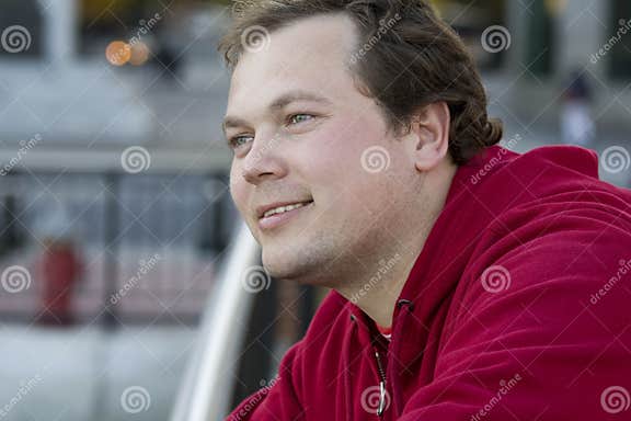 Happy Lad stock photo. Image of serene, satisfaction - 12555042