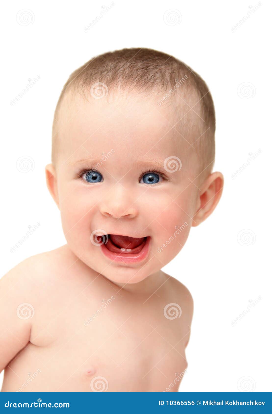 Happy laughing baby stock photo. Image of beautiful, female - 10366556