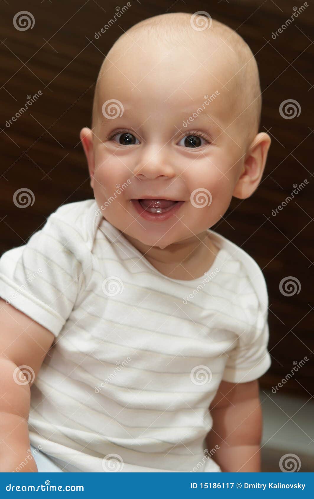 Happy laughing baby stock image. Image of child, playful - 15186117
