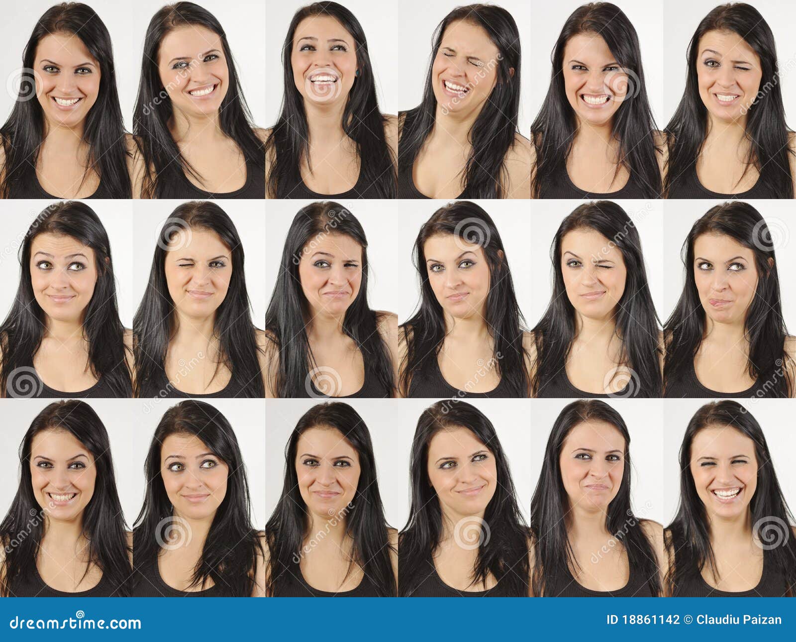 Happy And Laughing Faces Royalty-Free Stock Image | CartoonDealer.com ...