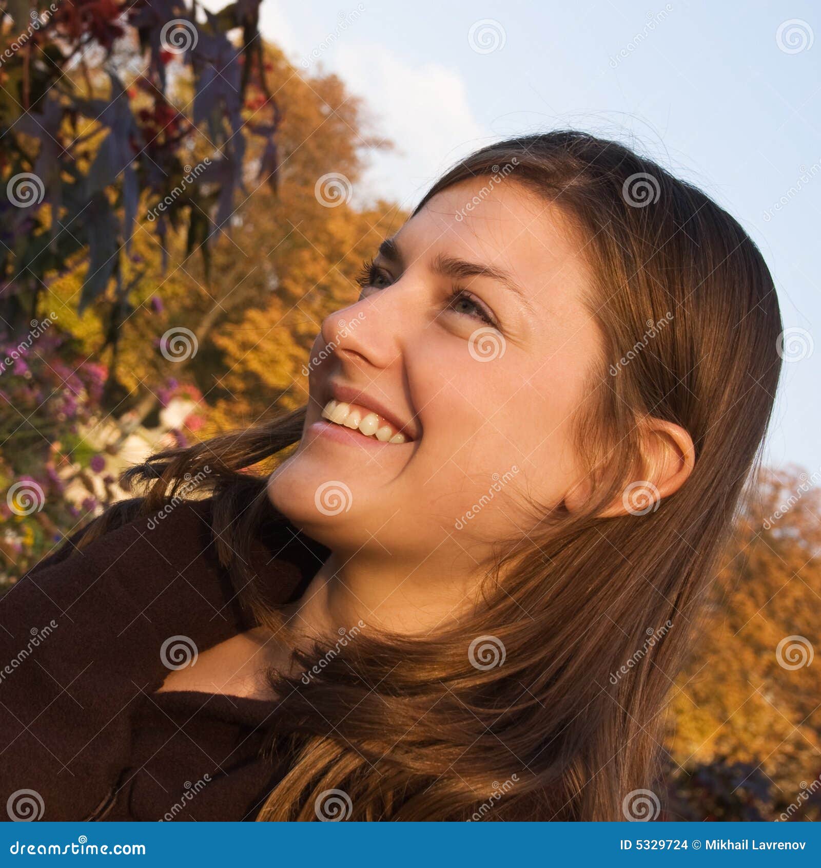 Happy laughter stock photo. Image of laughing, garden - 5329724