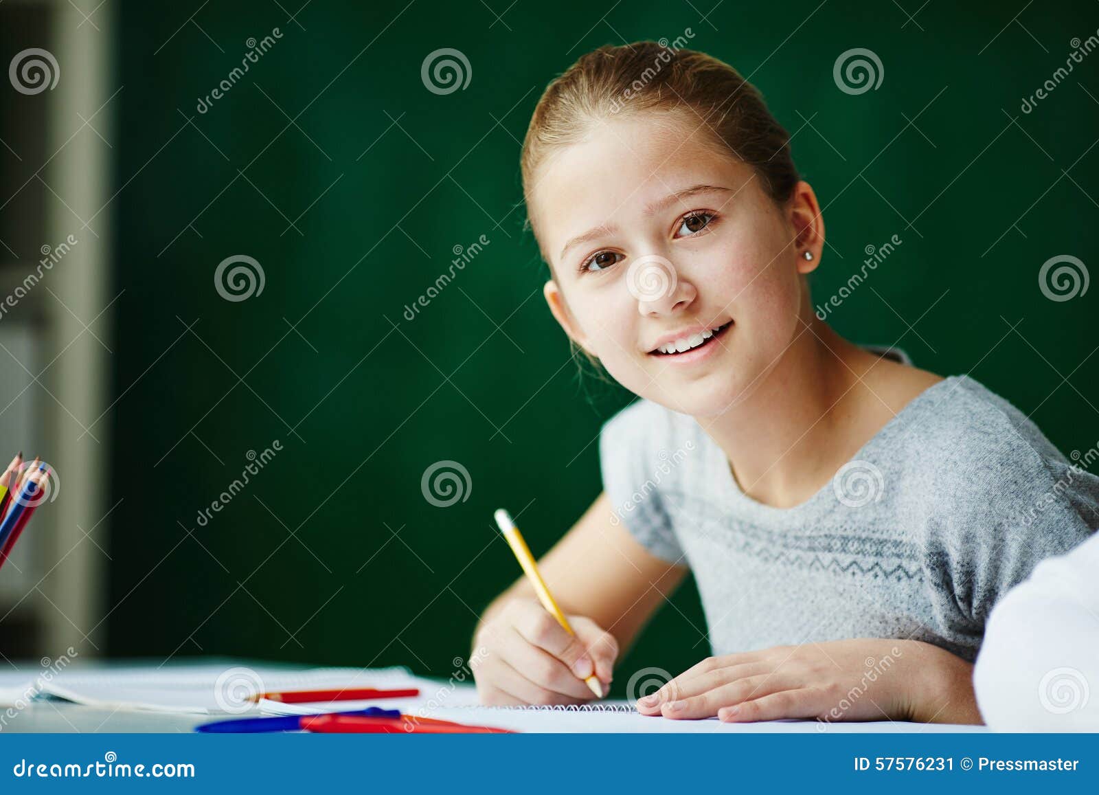 Happy learner stock image. Image of childhood, adorable - 57576231