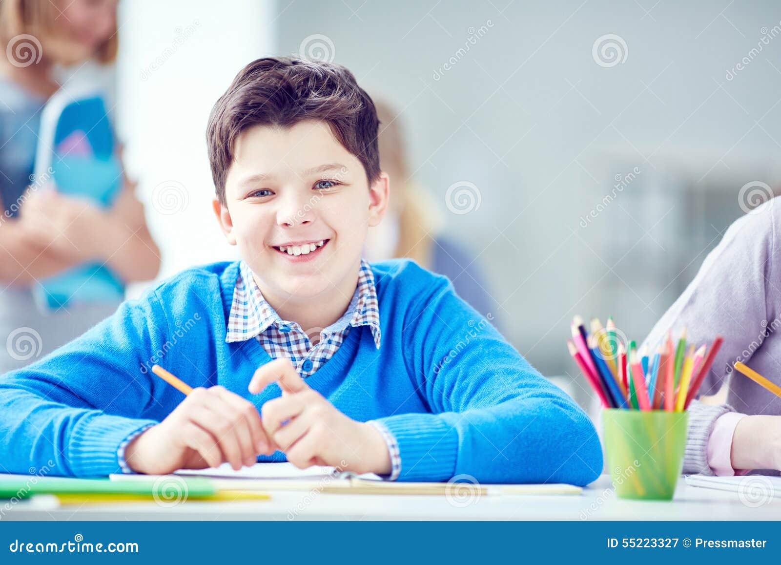 Happy learner stock image. Image of junior, happy, childhood - 55223327