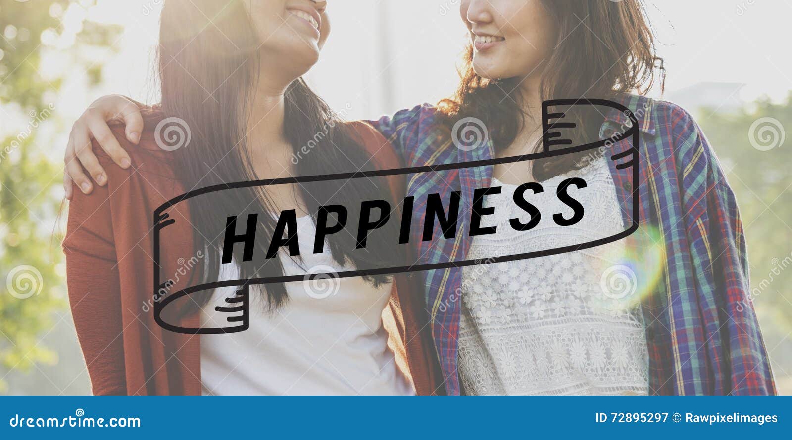 Happy Life Happiness Optimistic Enjoyment Cheerful Concept Stock Image ...