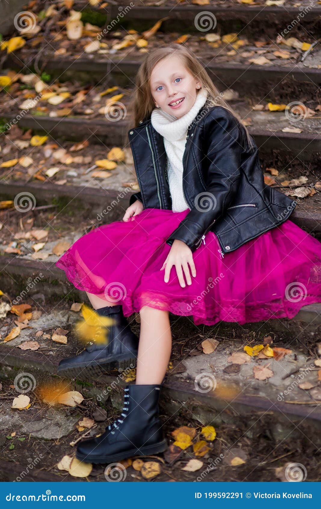 Happy Lifestyle Portrait Of A Beautiful Young Model Blond Girl Outdoors