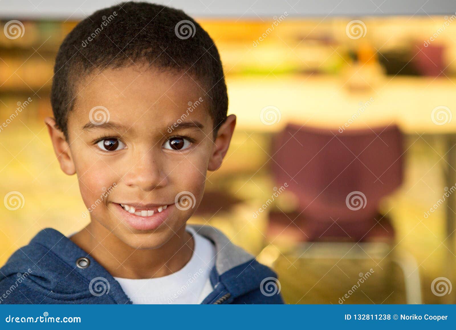 Happy little boy at school stock photo. Image of elementary - 132811238