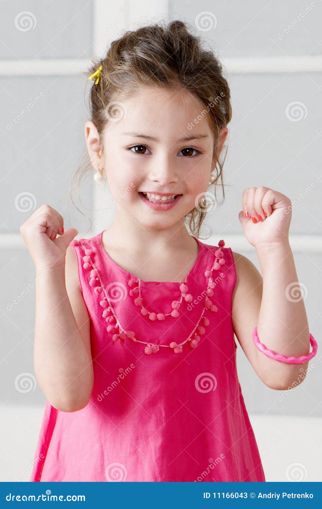 Happy little girl stock image. Image of life, natural - 11166043