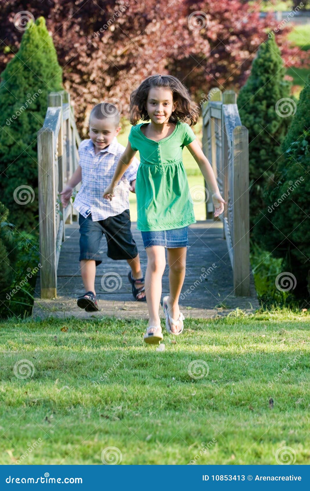 Happy Little Kids stock image. Image of model, grinning - 10853413