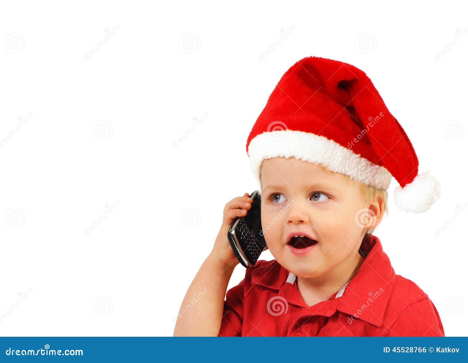 Happy little Santa boy stock photo. Image of caucasian - 45528766