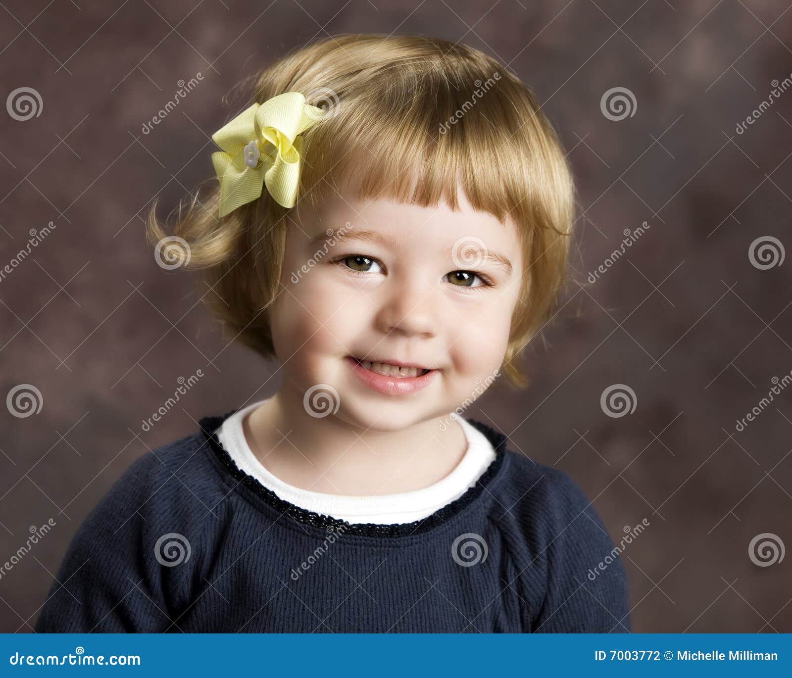 Happy Little Smiler stock photo. Image of cute, blond - 7003772