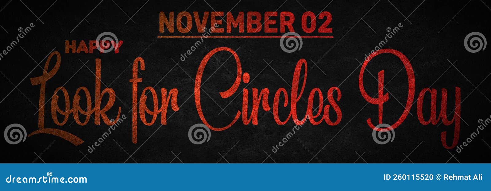 Happy Look for Circles Day, November 02. Calendar of November Retro ...