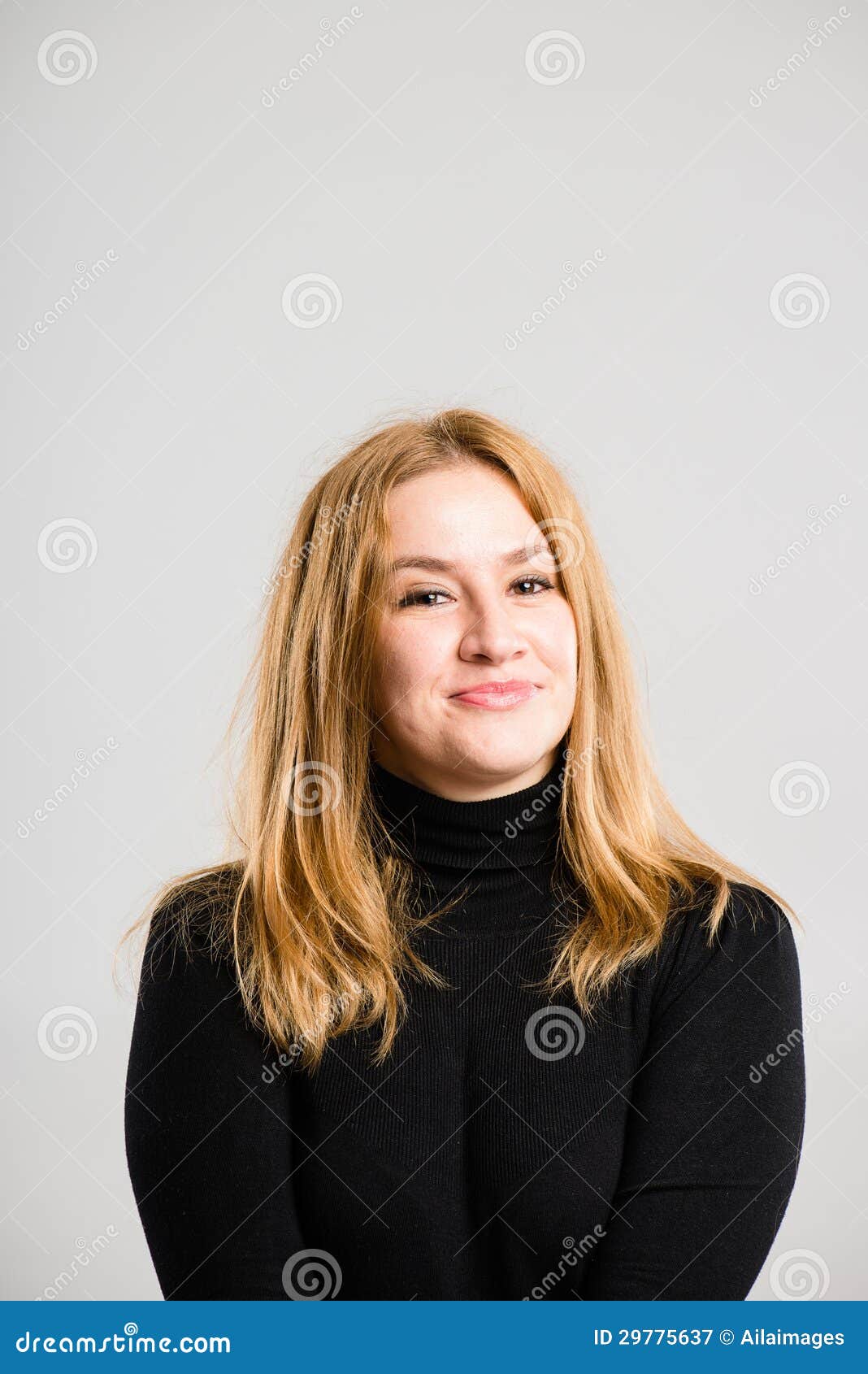 Portrait Real People High Definition Grey Background Stock Image ...