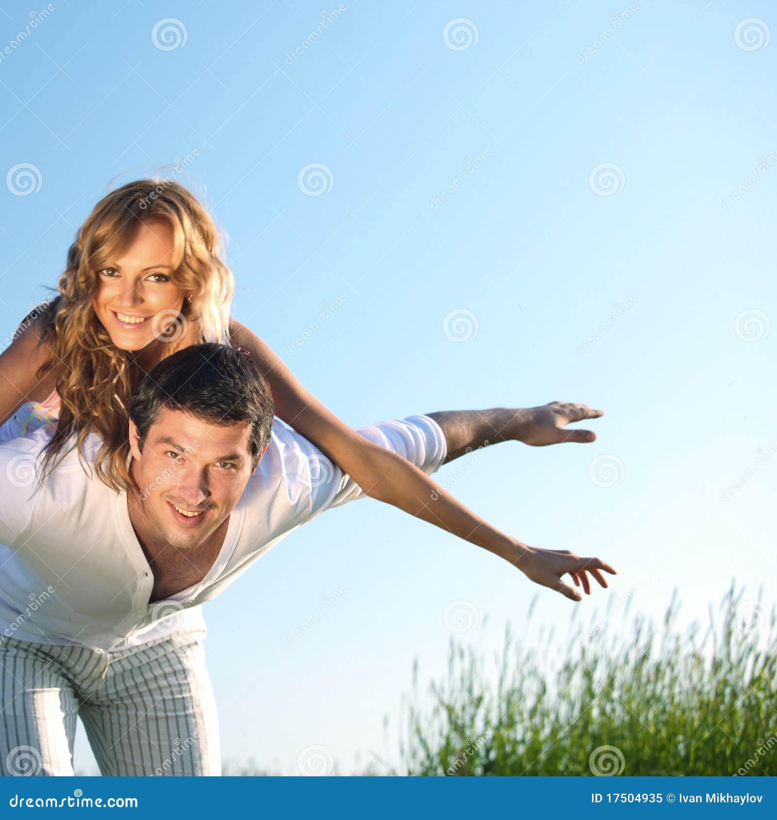 Happy in love stock image. Image of smile, family, female - 17504935