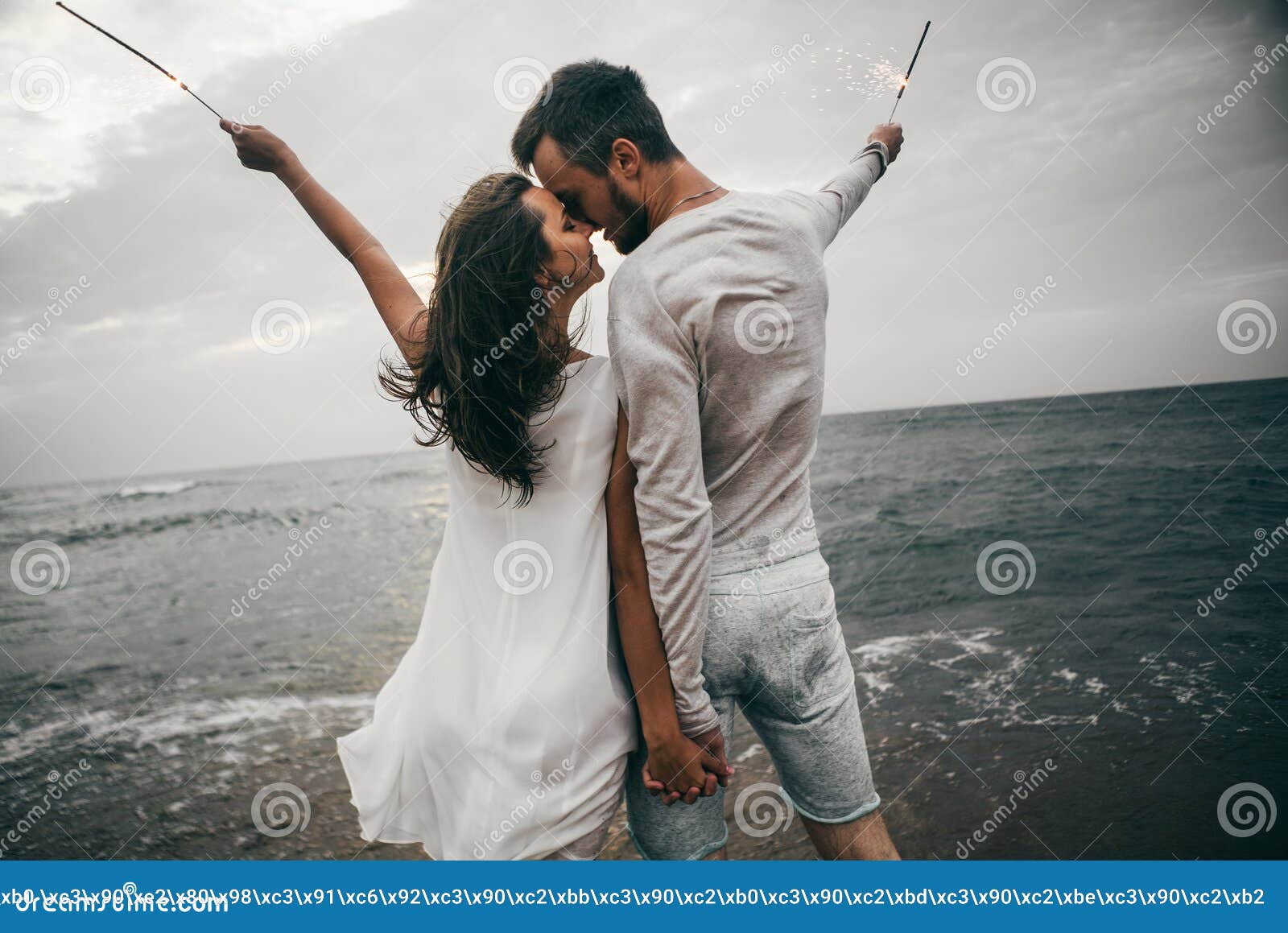 Happy lovers stock photo. Image of cute, away, kiss, forest - 93580366