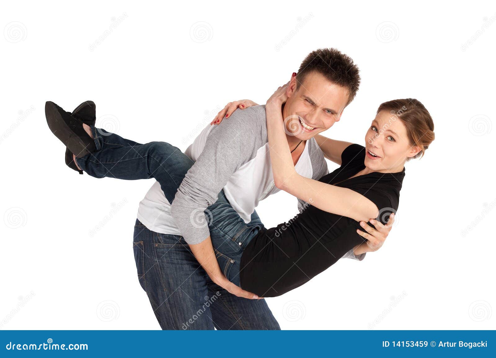 Happy Loving Couple Fun stock image. Image of beloved - 14153459