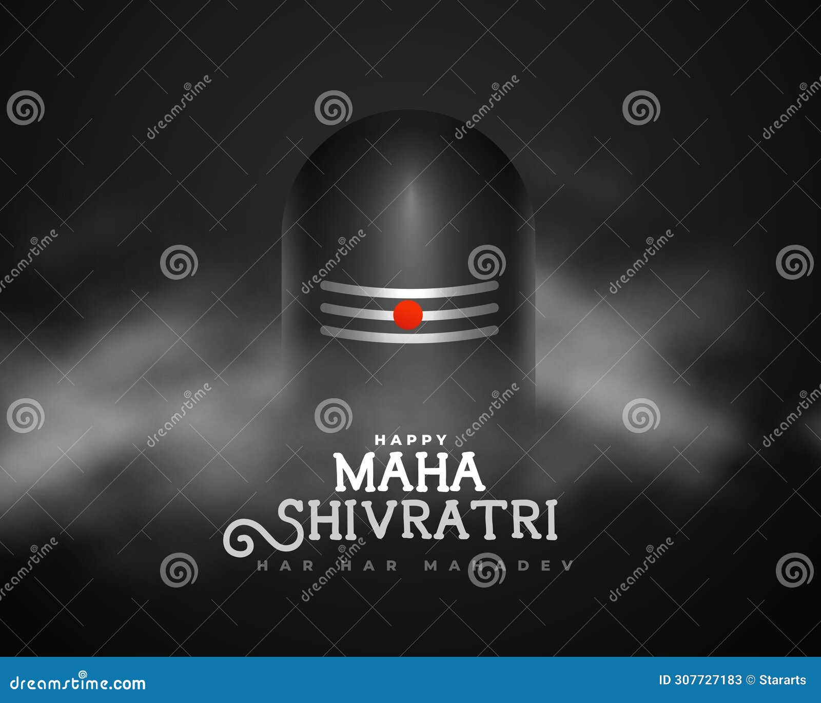Happy Maha Shivratri Wishes Background With Shivling Design Cartoon ... Happy Maha Shivratri Wishes Background With Shivling Design Cartoon ...