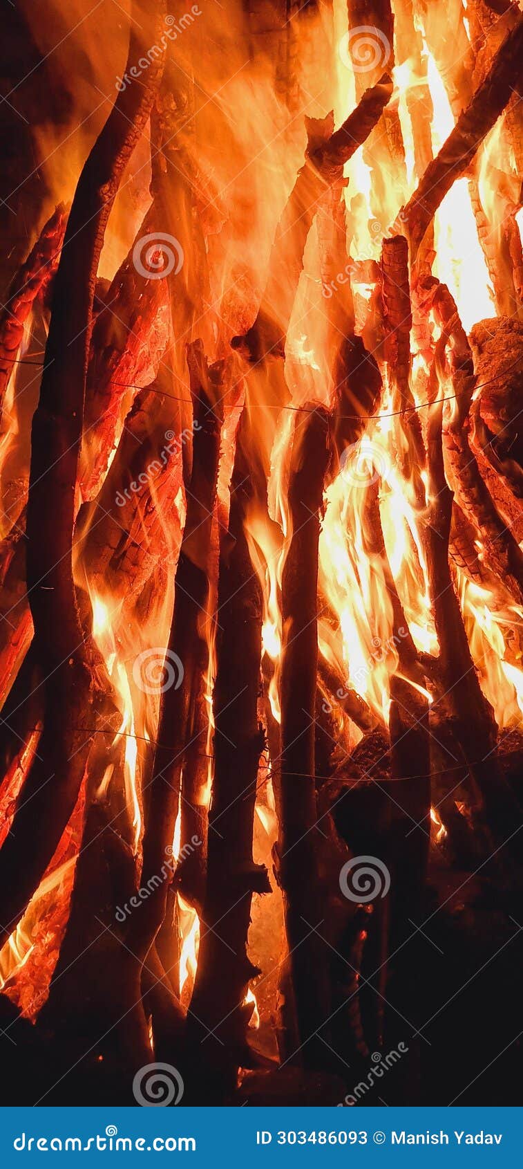 Happy Makar Sankranti Fire Picture Stock Image - Image of happy ...