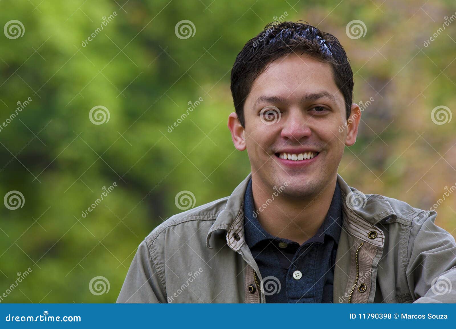 Happy Man stock photo. Image of nature, smile, hope, cute - 11790398