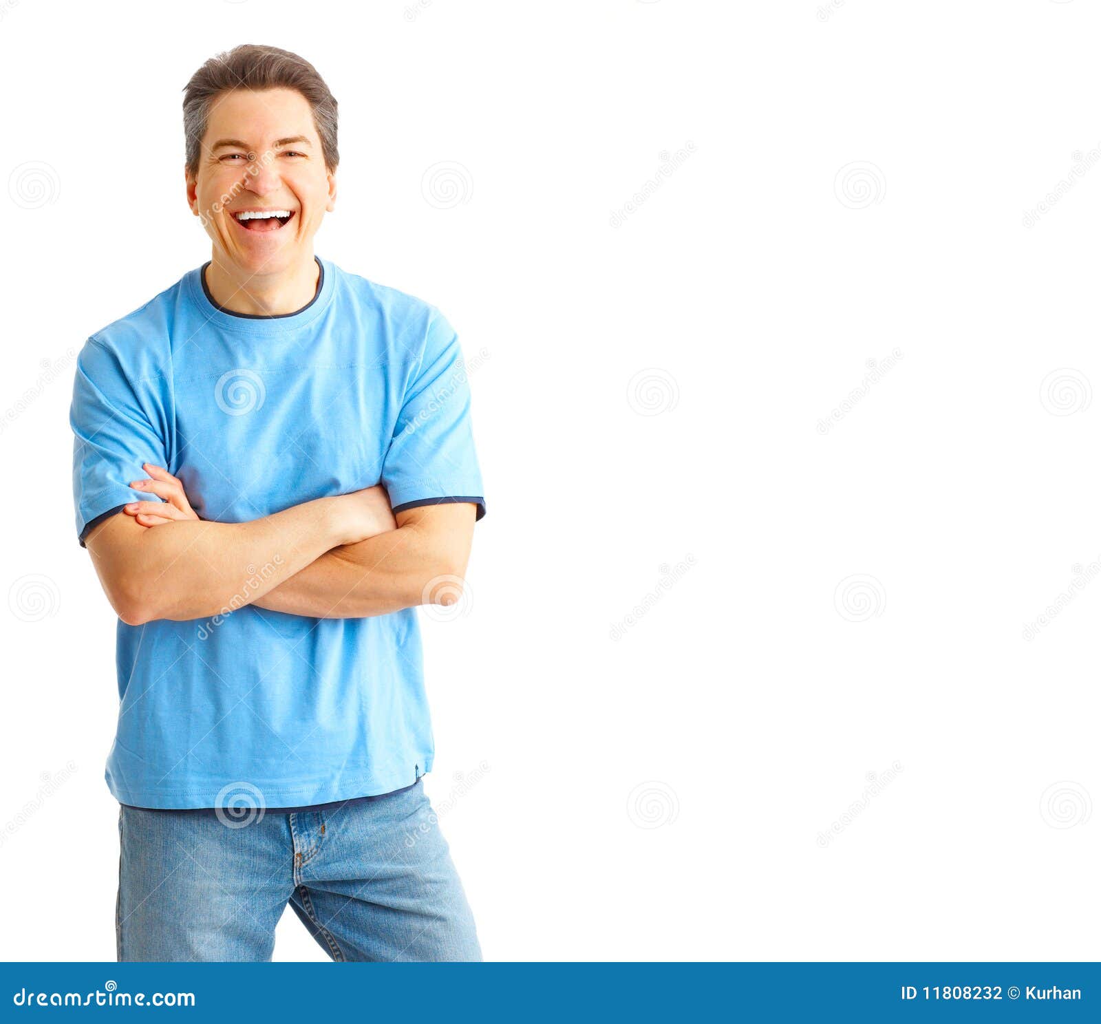 Happy man stock photo. Image of smiling, adult, happiness - 11808232