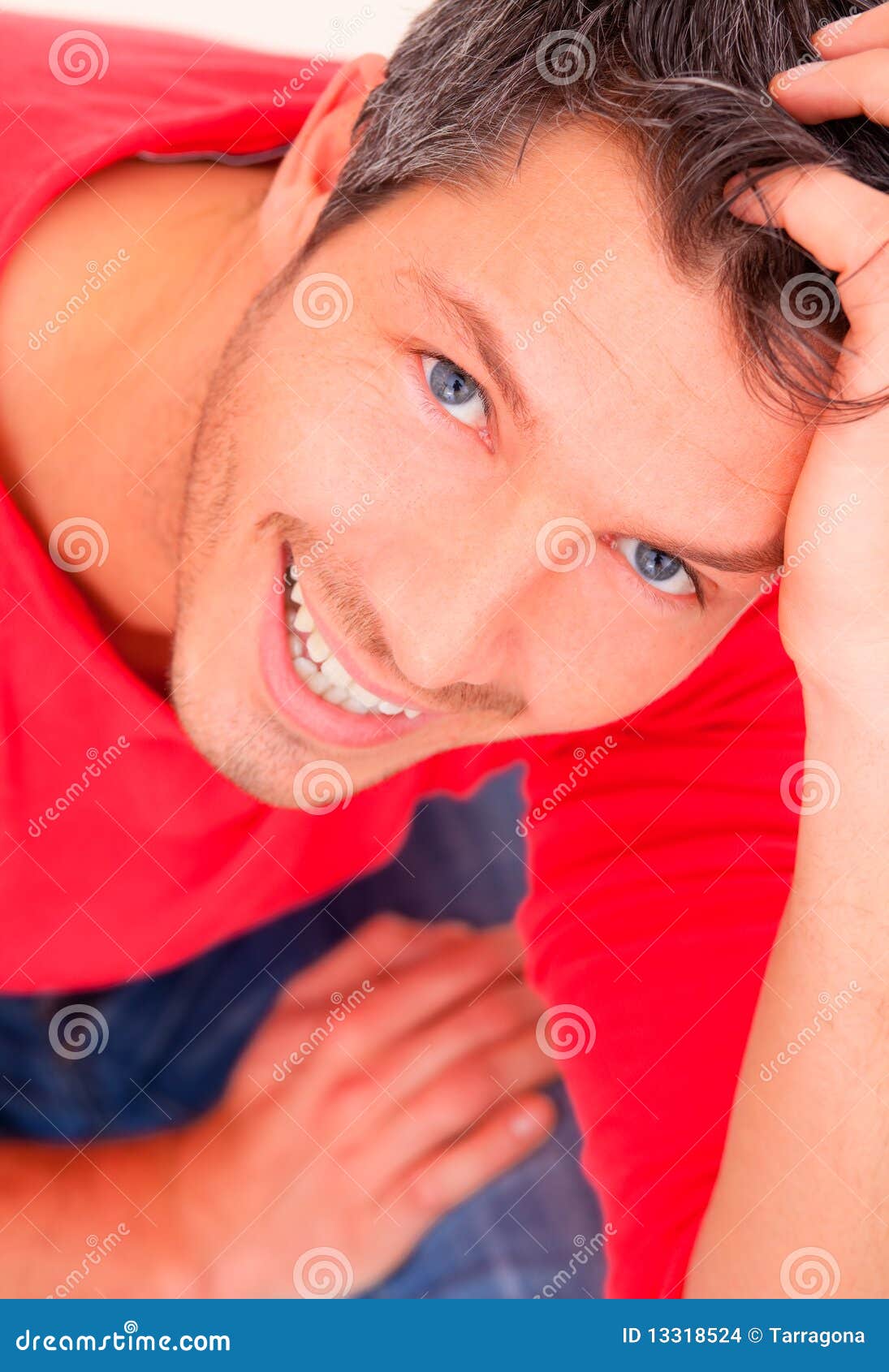 Happy man stock photo. Image of human, happy, casual - 13318524