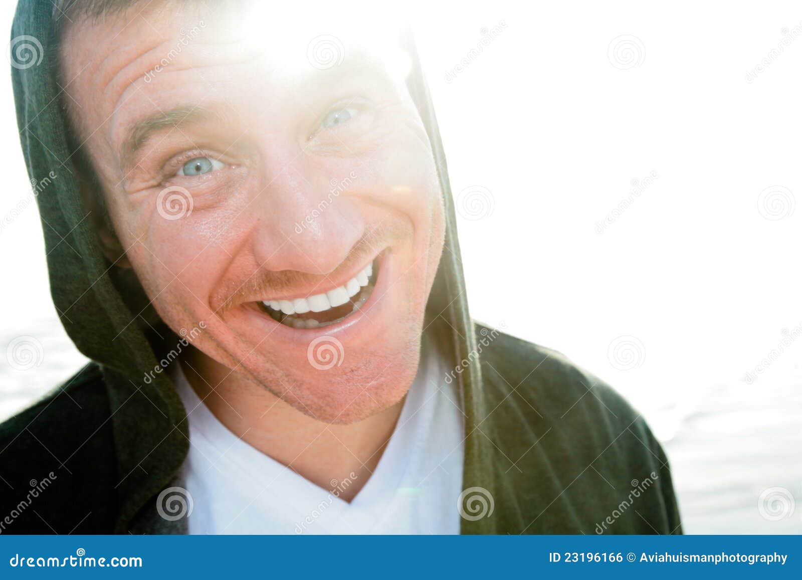 Happy Man stock photo. Image of alone, excitemant, happy - 23196166