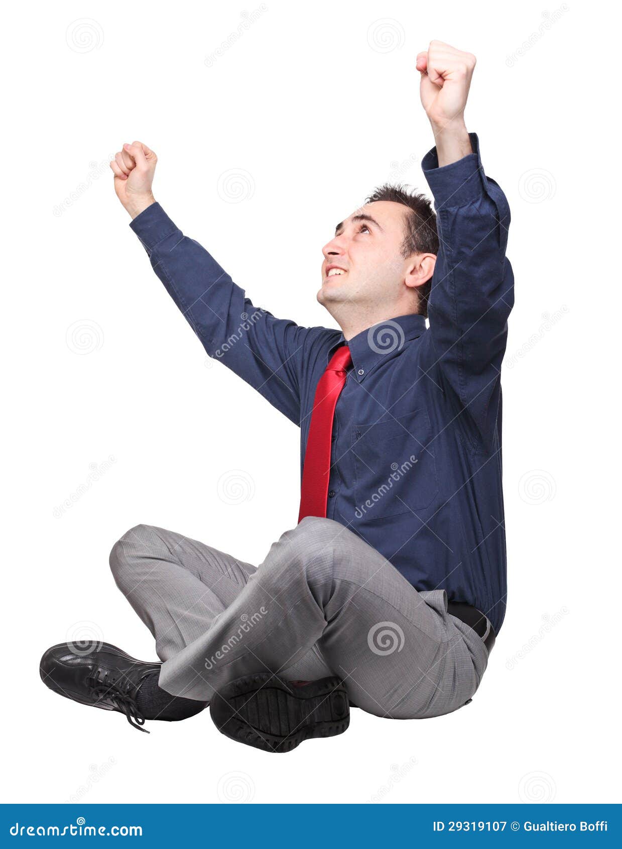Happy man stock image. Image of success, confident, adult - 29319107