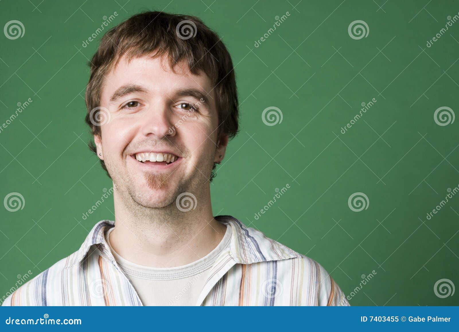 Happy man stock image. Image of white, studio, caucasian - 7403455