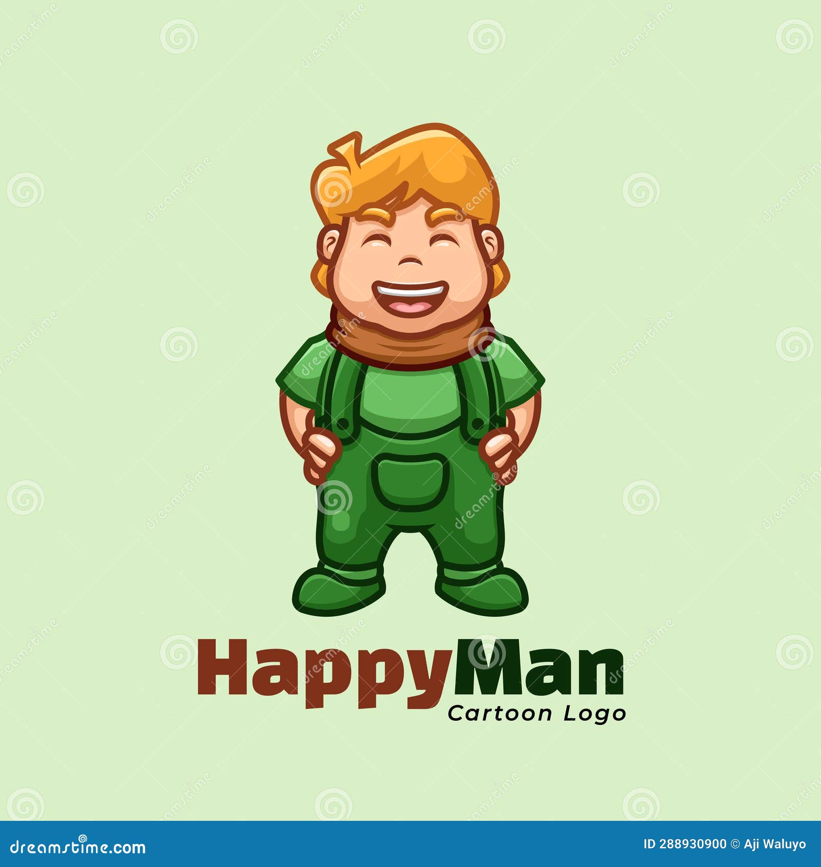 Happy Driving Cartoon Logo Design Stock Illustration - Illustration of ...