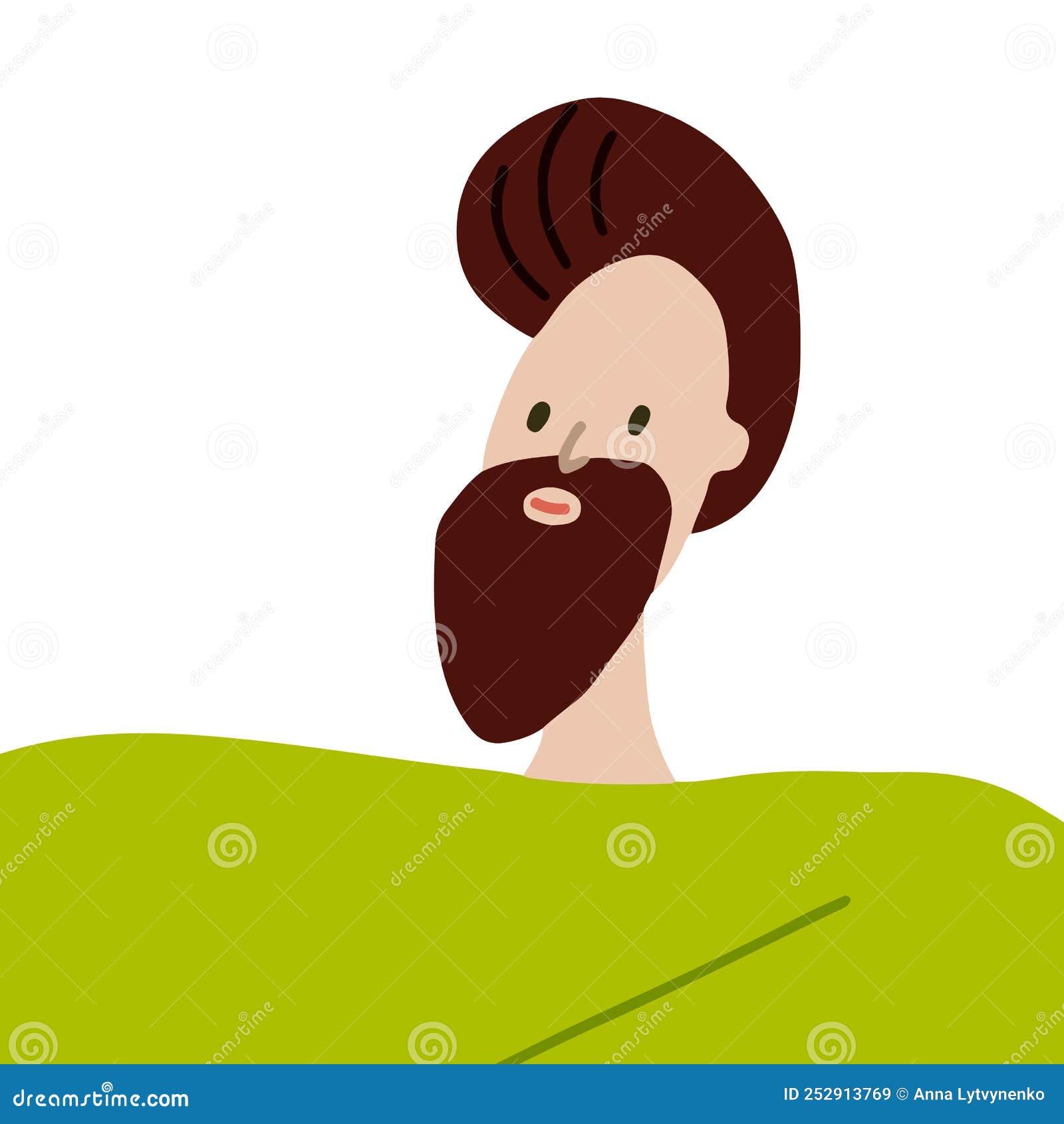 Happy Man Icon for Avatar and Social Networks Stock Vector ...